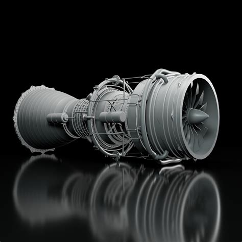 Artstation Jet Engine Design