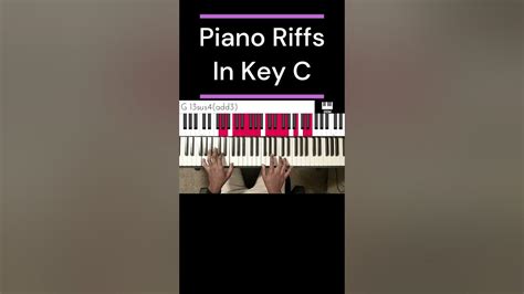 6 Piano Riffs You Should Know Youtube