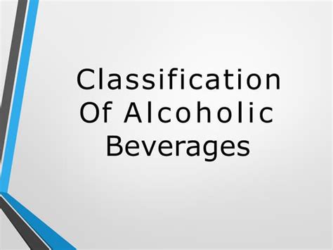 Beverage Classification Pptx