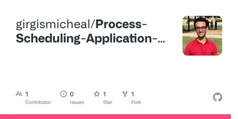 Github Girgismichealprocess Scheduling Application Using Qt Framework
