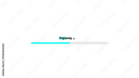 Dynamic Progress Bar Animation Futuristic Ui Loading Progress