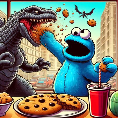 Dont Mess Cookie Monster And His Cookies By Disneydark On Deviantart