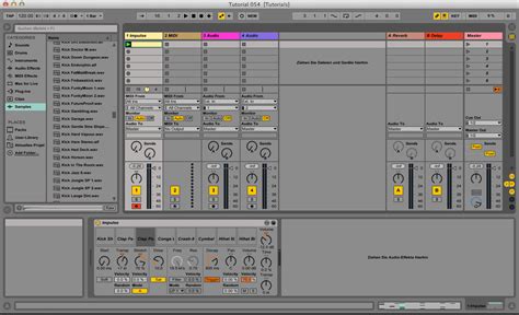 Sos Tutorial 054 Ableton Live Drum Programming Mit Impulse School