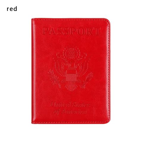 Горячие мужчины женщины RFID магнитно Обложка на паспорт для поездок ...