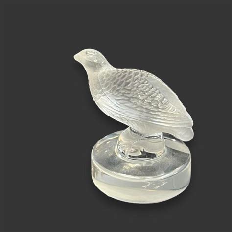 Lalique Grouse Place Card Holder Hemswell Antique Centres