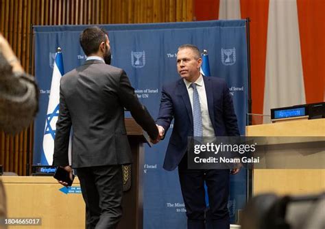 Mosab Hassan Yousef And Israeli Un Ambassador Gilad Erdan Attend A