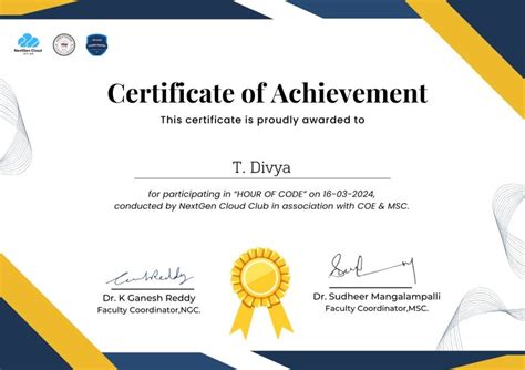 Divya Thorlikonda On Linkedin Hourcode Ngc