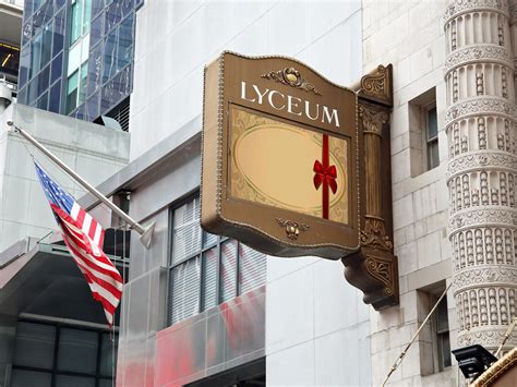Lyceum Theatre On Broadway In Nyc