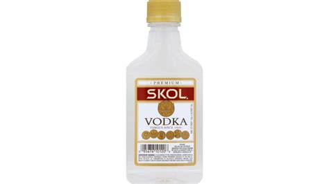 Skol Vodka 200 Ml Vodka Liquor Skol