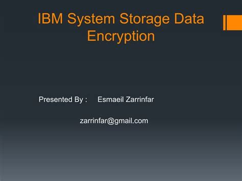 Ibm System Storage Data Encryption Pptx Data Storage And