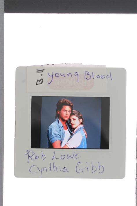 Cynthia Gibb And Rob Lowe Cynthia Gibb And Rob Lowe