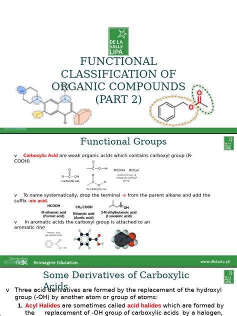 5 Functional Groups Part 2 Pdf Carboxylic Acid Ester