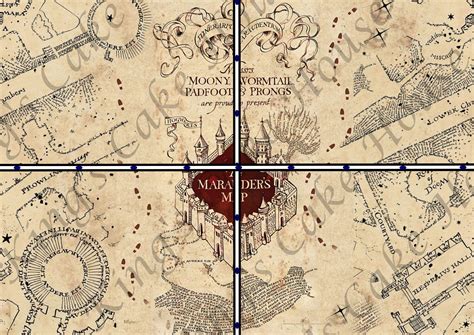 Harry Potter Printable Marauders Map Us Map Printable