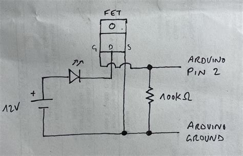 Arduino Stops Working Running Blink Example To Drive Led With Mosfet