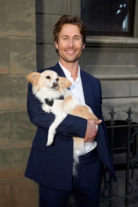 Glen Powells Rescue Dog Has The Most Texas Name Ever