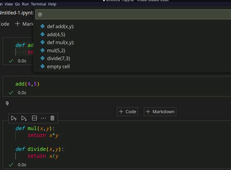 Ctrlshifto Go To Symbol Does Not Work In Jupyter Notebook · Issue