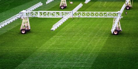 Stadium Construction With Hybrid Grass Integral Grass