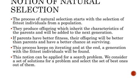 Explanation And Example Of Genetic Algorithm Pptx