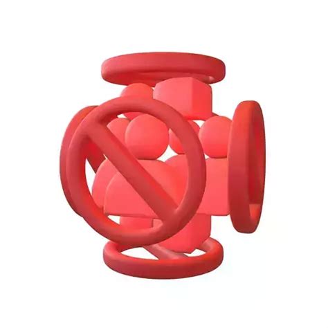 3d Model Blocked User Icon V2 002 Vr Ar Low Poly Cgtrader