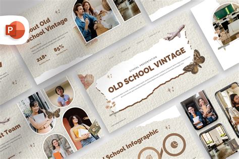 Old School Vintage Powerpoint Template Presentation Template 141689
