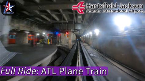 Full Ride Atl Plane Train At Hartsfield Jackson Atlanta Intl Airport