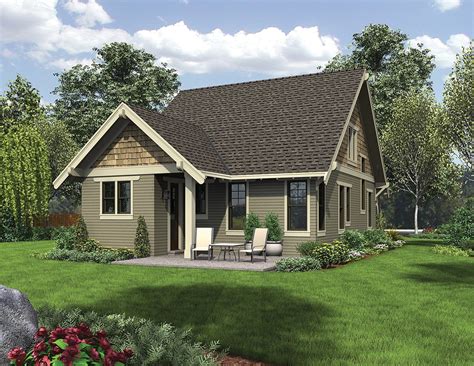 Plan 81214 Craftsman Bungalow House Plan With Open Floor Plan