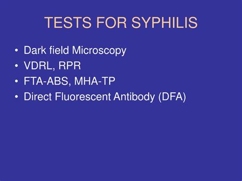 Ppt Syphilis Powerpoint Presentation Free Download Id 222269