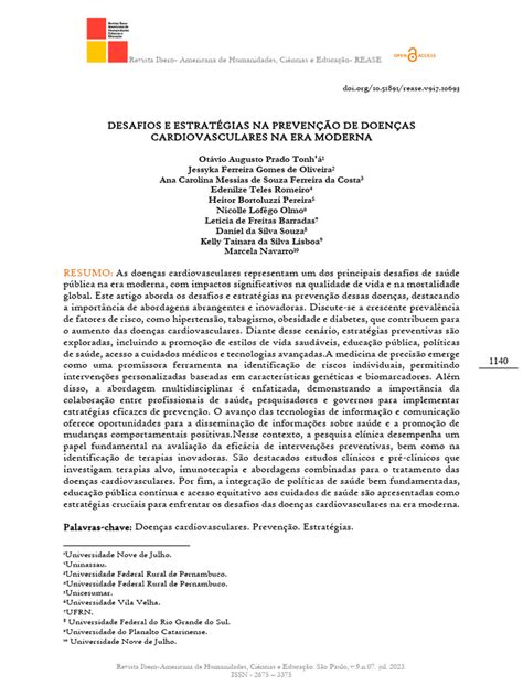 Resumo Revista Ibero Americana De Humanidades Ciências E Educação