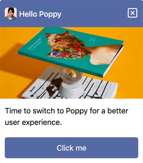 Poppy Js Simple Multipurpose Open Source Pop In Messages
