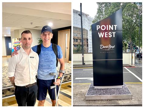 Hobbled My Way Into The Fab David Lloyd Leisure Kensington Club For A Sauna Steam Room Lovely