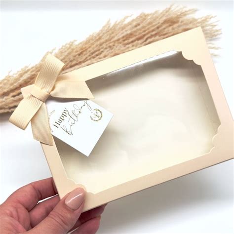 Deluxe Rectangle Cloud Box 12pk Soft Beige Biskitbox