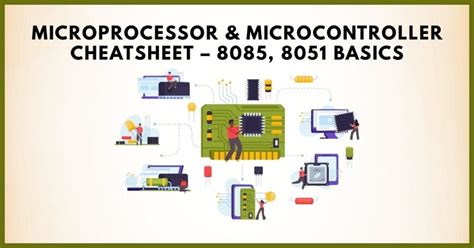 Microprocessor And Microcontroller Cheatsheet 8085 And 8051 Quick