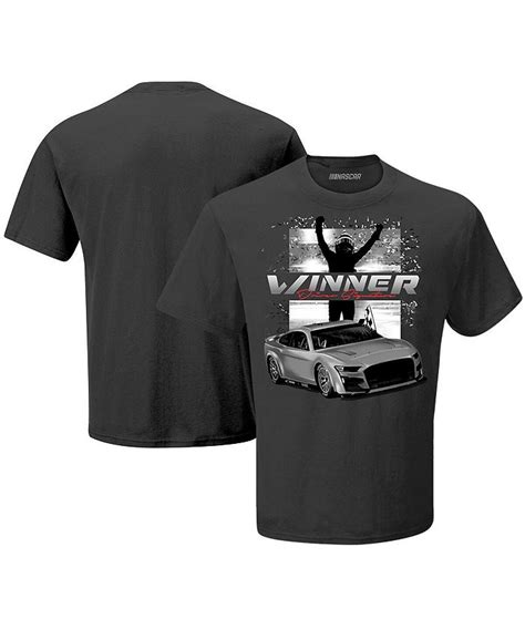 Checkered Flag Sports Mens Charcoal Ross Chastain 2023 Ally 400 Race