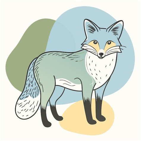 Premium Vector Simple And Cute Fox Icon