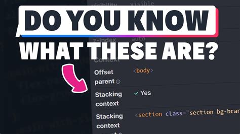 The Unknown Fundamentals Of CSS Offset Parents And Stacking Context Explained YouTube