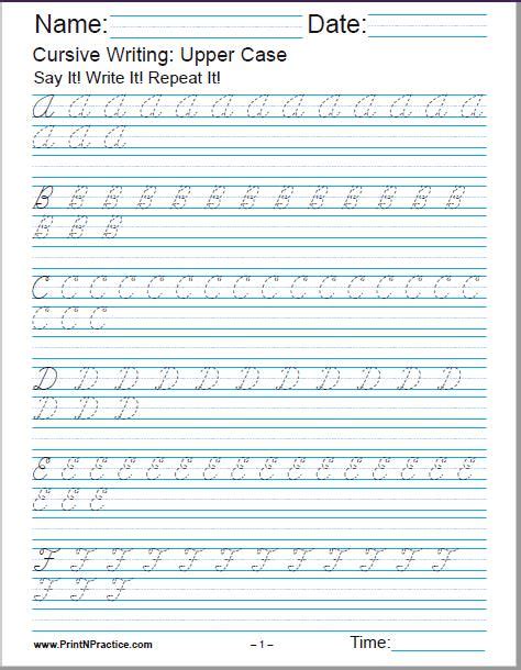 Cursive Writing Worksheets Alphabet Letters Sentences Worksheets Library