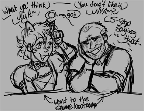 Cat Boy Drill Sergeant And Private Rgatekeepingyuri