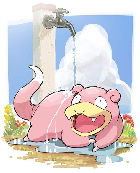 Slowpoke Pokemon Drawn By Nendo23 Danbooru