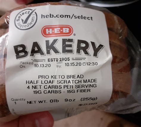 Heb Has Been Killin It In The Keto Offerings This Bread Is Honestly