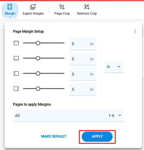 How To Modify The Margins On A Page Soda Pdf