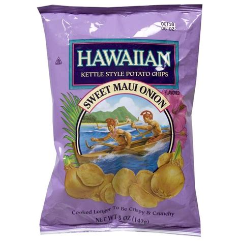 Hawaiian Kettle Style Potato Chips Kettle Style Potato Chips Sweet