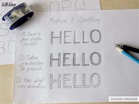 How To Draw Beautiful Block Letters Lettering Org