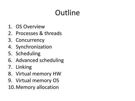 cs140 operating systems midterm review ppt download