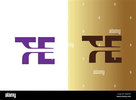 Bussines Initail Logo Brand Name Icon Stock Vector Image And Art Alamy