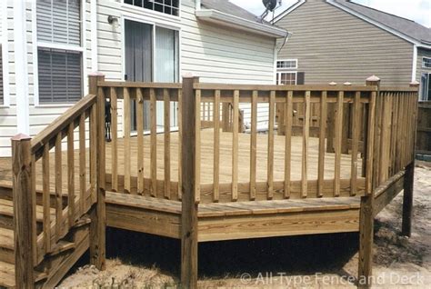 Wood Balusters Deck Stair Designs