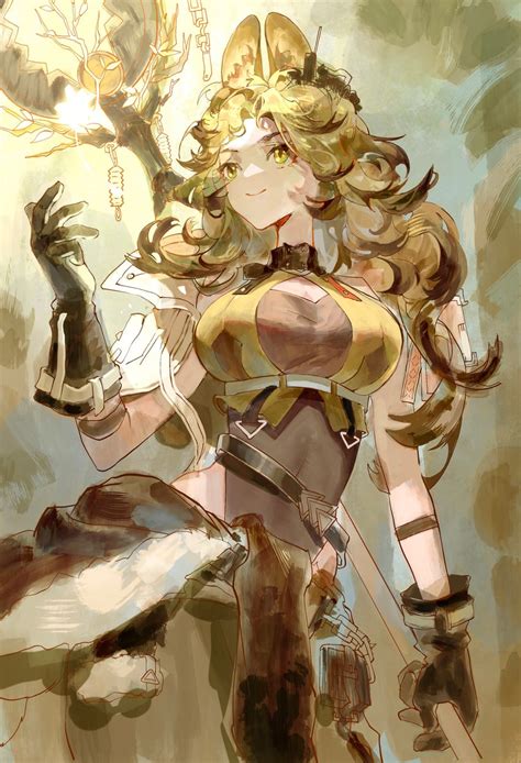 Quercus Arknights Drawn By Dalujiadebianyuan Danbooru