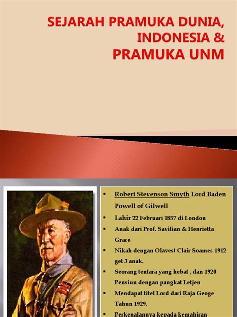 Sejarah Pramuka Dunia Pdf Ilmu Sosial Sejarah