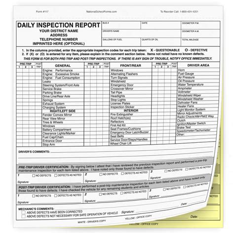 Dot Post Trip Inspection Requirements 60 Photos