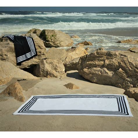Abyss Cannes Beach Towels Cadette Blue Fine Linen And Bath