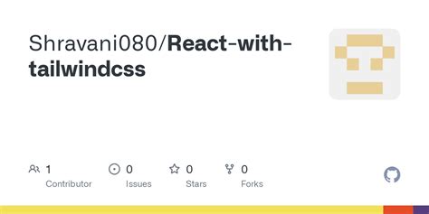 github shravani080 react with tailwindcss